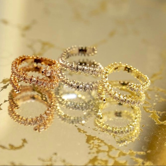 Kendra Scott | Jewelry | Kendra Scott Diamond Rings In Silver 7 | Poshmark